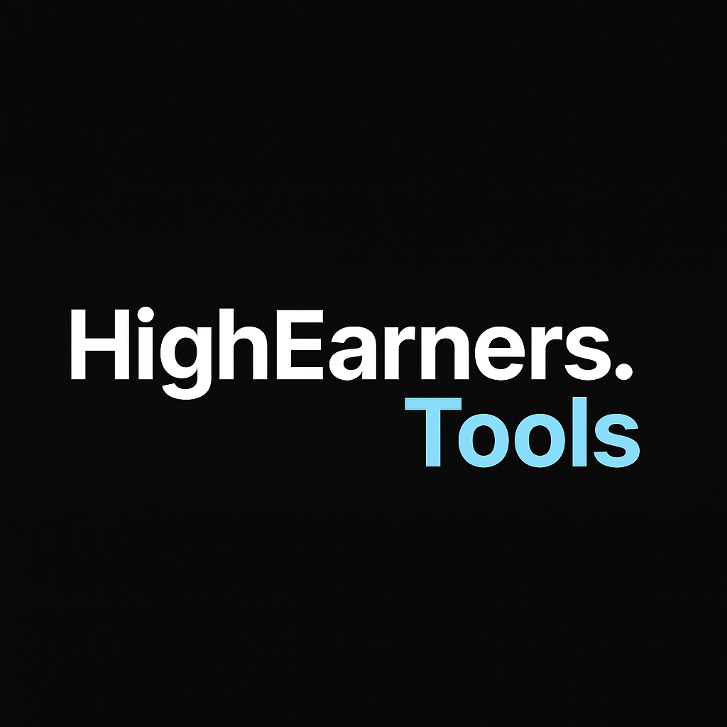 HighEarners.Tools - Advanced Financial Tools & Network for High Earners